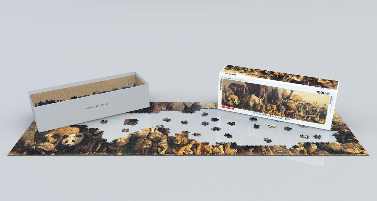 Puzzle: Panoramic Puzzles - Noah's Ark by Haruo Takino – Little Shop of ...