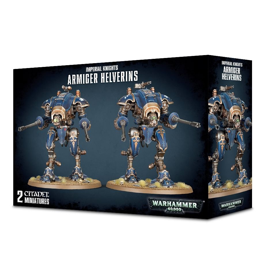 Warhammer 40K: Imperial Knights - Armiger Helverins – Little Shop of Magic