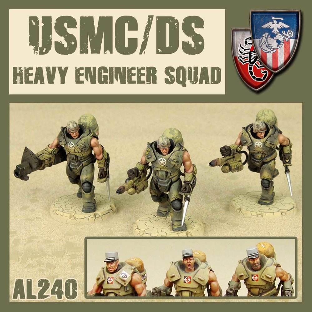 DUST 1947: USMC/DS Heavy Engineer Squad – Little Shop of Magic