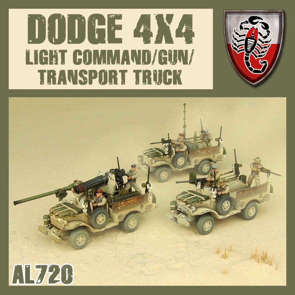 DUST 1947: Desert Scorpions Command/Phaser Gun/Transport Truck – Little ...
