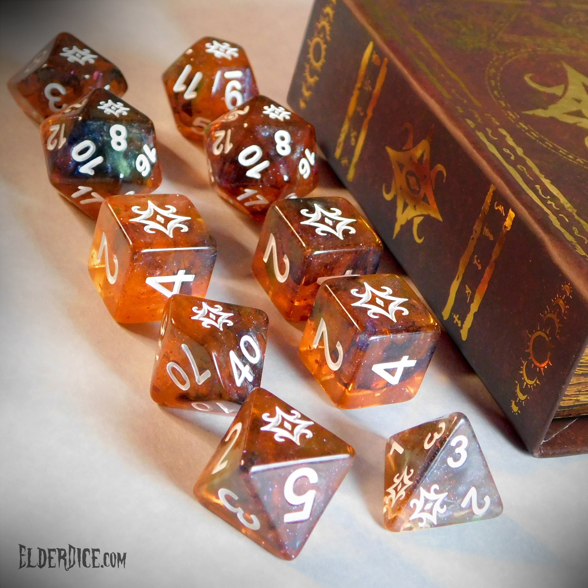Infinite Black: Star of Azathoth Elder Dice - Mythic Dark Sun Edition ...