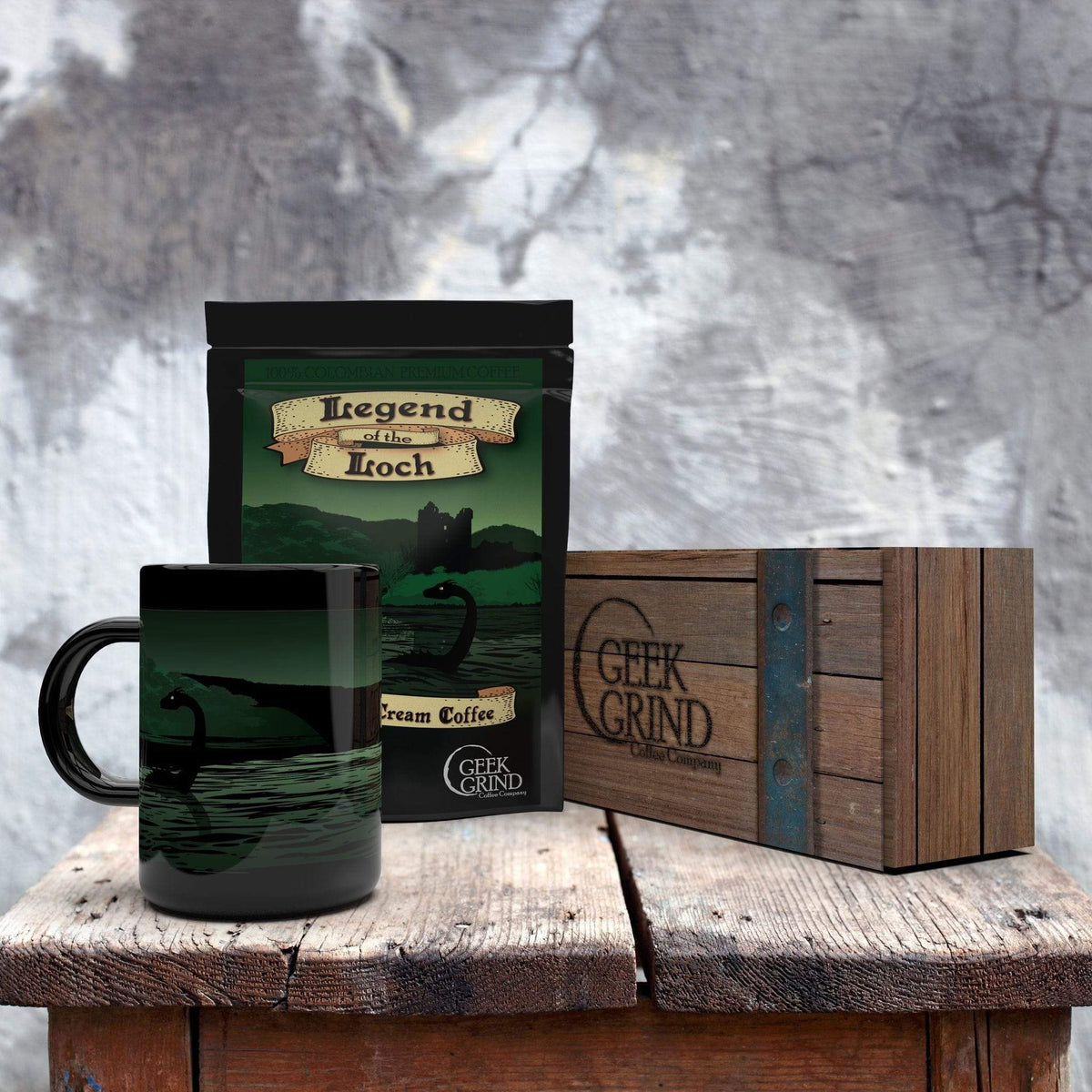 Geek Grind Coffee: Legend of the Loch - Highland Cream Coffee (Whole B ...