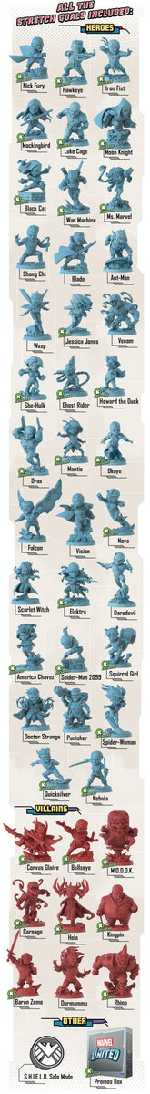 Marvel United: Kickstarter Exclusive Promo Box – Little Shop of Magic