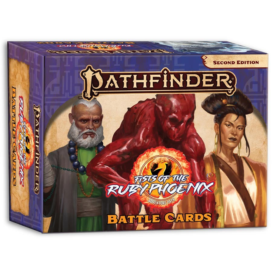 Pathfinder: Fists of the Ruby Phoenix Battle Cards – Little Shop of Magic