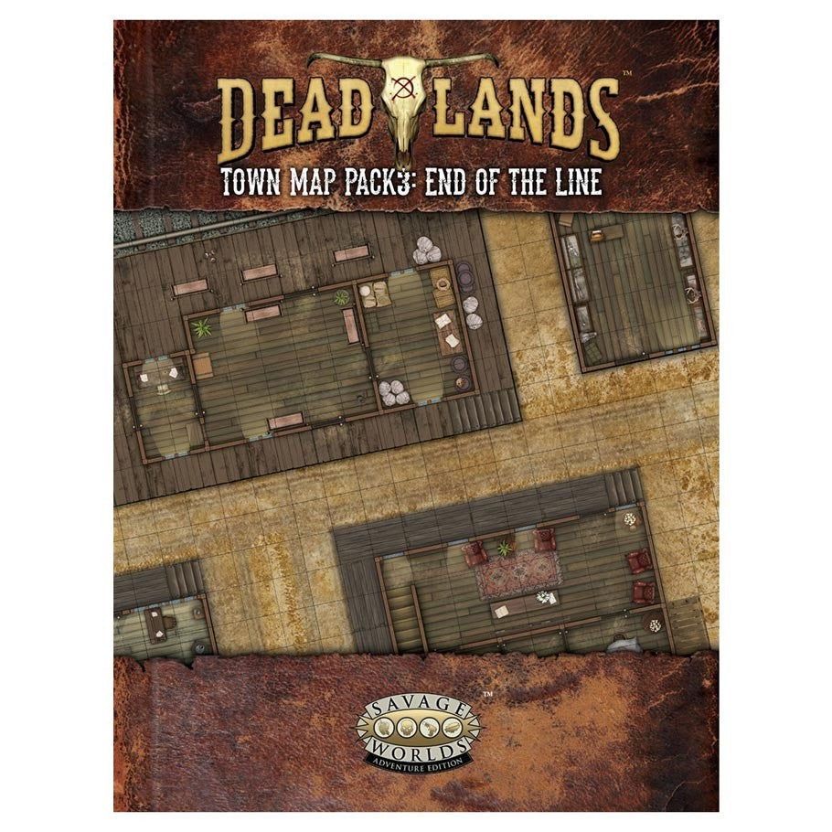 Savage Worlds: Deadlands - Town Map Pack 3: End of the Line – Little ...